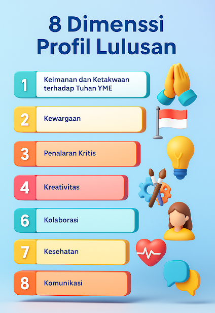 8 Dimensi Profil Lulusan – Mewujudkan Generasi Indonesia Yang Unggul